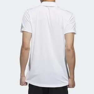 Adidas Training Sports Short Sleeve Polo Shirt - White