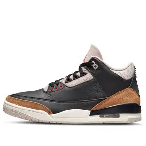 JORDAN Air 3 Retro "desert Elephant - Black/rush Orange/fossil Stone