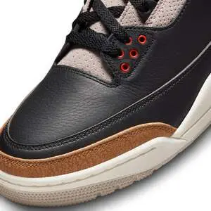 JORDAN Air 3 Retro "desert Elephant - Black/rush Orange/fossil Stone