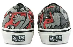 VANS Og Era Lx "doodle" Sneakers - Red/gray