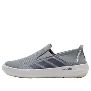 Adidas Boat Slip On Shoes - Grey