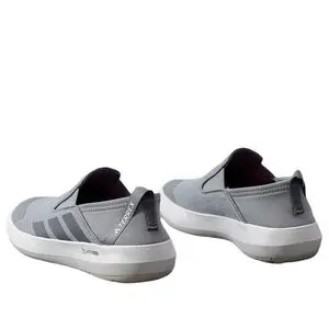 Adidas Boat Slip On Shoes - Grey