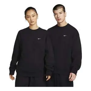 Nike Solo Swoosh Crewneck Sweatshirt Asia Sizing - Black