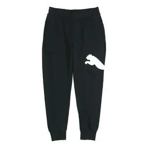 PUMA Big Logo Graphic Pants - Black