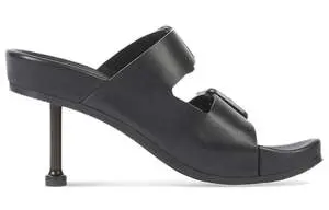 Balenciaga Mallorca Buckled Heeled Sandals