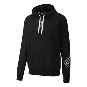 PUMA Rebel Athleisure Hoodie - Black