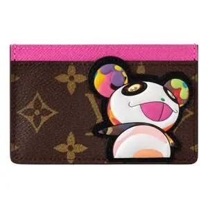LOUIS VUITTON X Takashi Murakami Panda Card Holder - Monogram