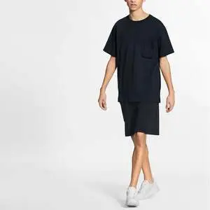 LOUIS VUITTON Monogram Cotton Pocket T-shirt - Navy
