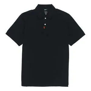 Nike Athleisure Casual Sports Short Sleeve Polo Shirt - Black
