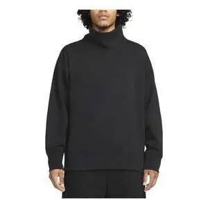 Nike Tech Fleece Reimagined Oversized Turtleneck Sweatshirt - Black