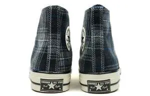 CONVERSE Chuck 70 Hi Plaid Pack Sneakers - Black