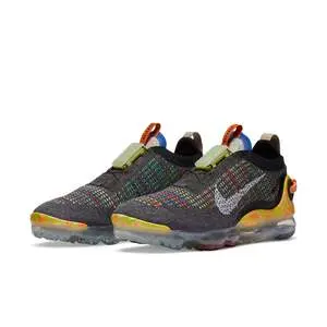 Nike Vapormax 2020 Flyknit 'iron Grey' Sneakers - Grey/yellow