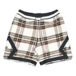 Nike Jordan "j Why Not?" Wool Plaid Shorts - Light Redbrown