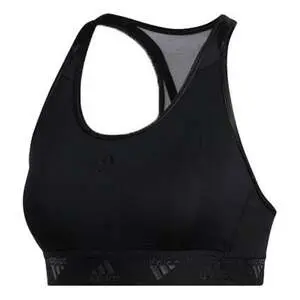 Adidas Don't Rest Badge Of Sport Glam-on Bra - Black