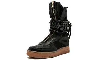 Nike Sf Air Force 1 High " Gum - Black