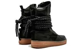 Nike Sf Air Force 1 High " Gum - Black