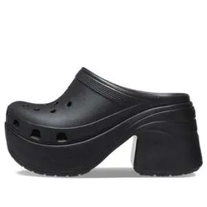 CROCS Siren Platform Clogs - Black