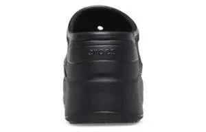 CROCS Siren Platform Clogs - Black