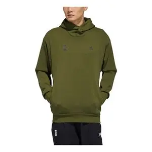 Adidas Hooded Pullover - Green