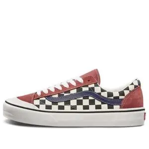 VANS Style 36 Sf Two Tone Salt Wash Sneakers - Black/red