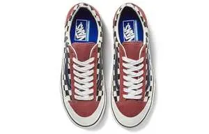 VANS Style 36 Sf Two Tone Salt Wash Sneakers - Black/red