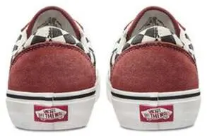 VANS Style 36 Sf Two Tone Salt Wash Sneakers - Black/red