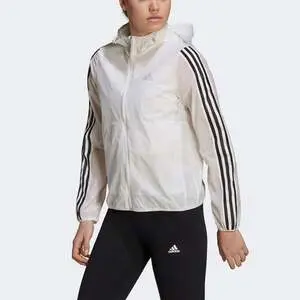 Adidas 3-stripes Hooded Woven Jacket
