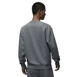 JORDAN Essentials Loopback Fleece Crew-neck Sweatshirt 'grey