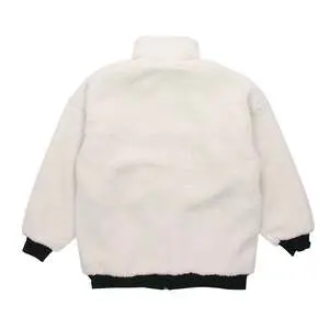 Adidas Reversible Fleece Jacket With Graphic Print