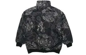 Adidas Reversible Fleece Jacket With Graphic Print