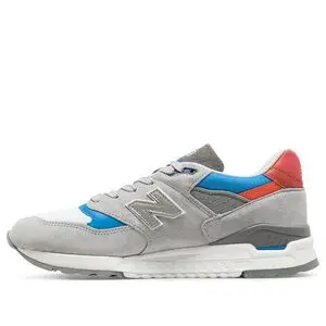 NEW BALANCE New Balance 998 Made In USA Athletic Sneakers Gray/blue/red