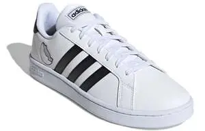 Adidas Neo Grand Court "white Black" Sneakers - White/black
