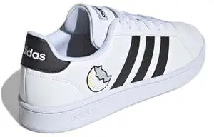 Adidas Neo Grand Court "white Black" Sneakers - White/black
