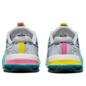 Nike Metcon "graffiti Graphics" Athletic Sneakers - Green/grey