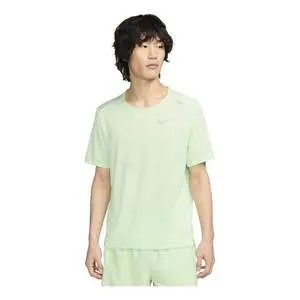 Nike Dri-fit Rise 365 Running T-shirt - Light Green