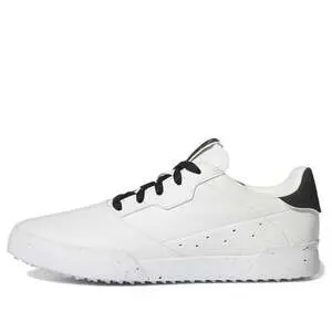 Adidas Adicross Retro Spikeless Golf Shoes - White/black