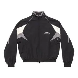 Balenciaga 3b Sports Icon Track Jacket - Black