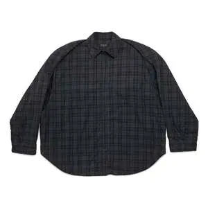 Balenciaga Detachable Sleeves Shirt Large Fit - Grey