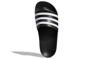 Adidas Adilette Aqua Slides - Black