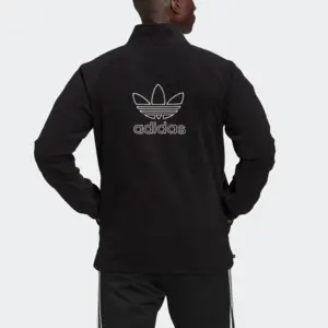 Adidas Adicolor Classics Trefoil Teddy Fleece Zip Up Jacket