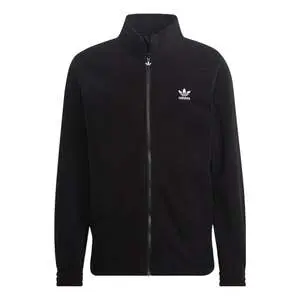 Adidas Adicolor Classics Trefoil Teddy Fleece Zip Up Jacket
