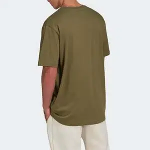 Adidas Originals Logo Printing Round Neck Short Sleeve Green - Default Color
