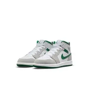 JORDAN 1 Mid Se "grey Pine Green - White/green