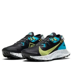 Nike Pegasus Trail 2 Low Top Sneakers - Black/blue/green