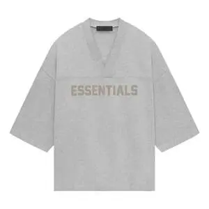 Fear Of God Heavy Jersey Football T-shirt - Grey