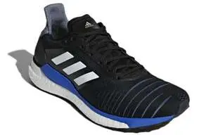 Adidas Solar Glide Athletic Sneakers - Black/blue