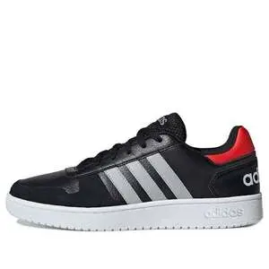 Adidas Hoops 2.0 Low Top Sneakers - Black