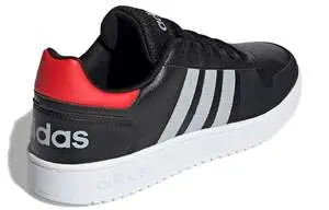 Adidas Hoops 2.0 Low Top Sneakers - Black