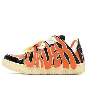 OLD ORDER X Bipolar Skater Sneakers - Black/orange