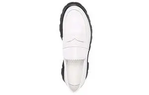 Alexander McQueen Wander Loafer Shoes - White/black